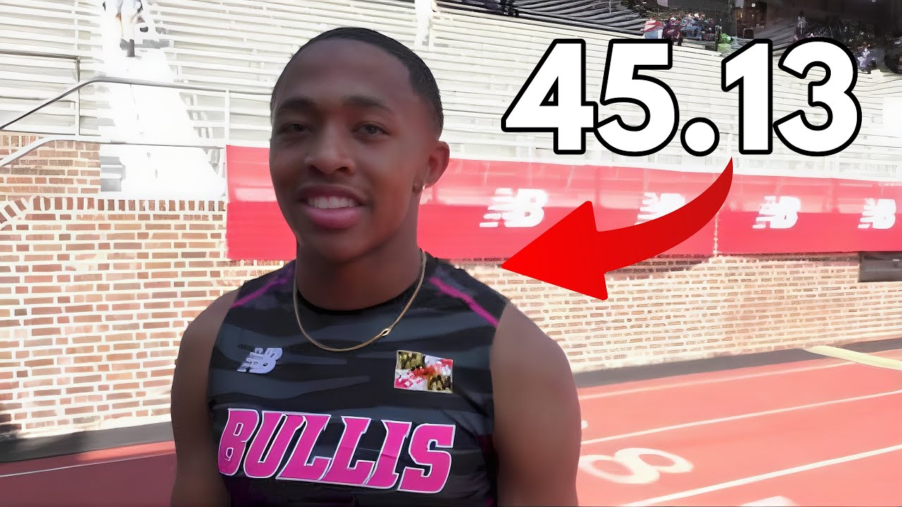 16-Year-Old Quincy Wilson Runs 45.13 To Win New Balance Nationals ...