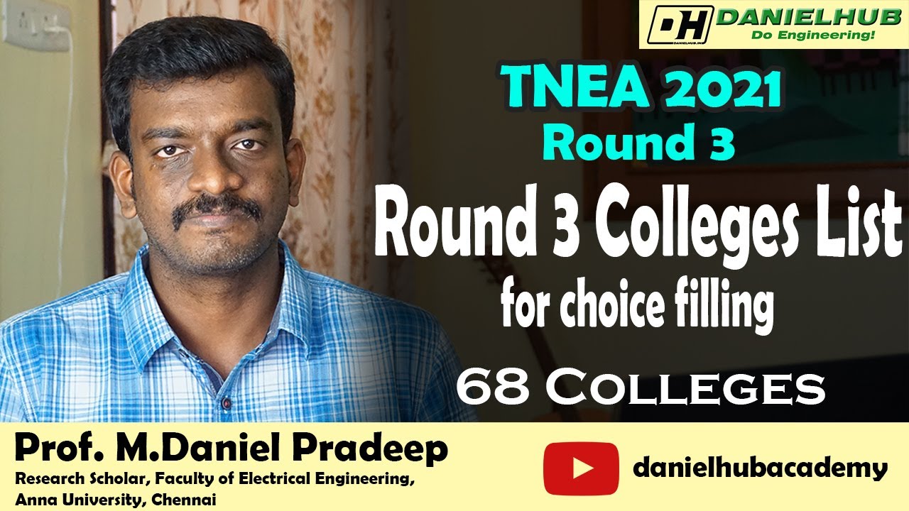 TNEA Round 3 Engineering Colleges in Chennai, Coimbatore - 68 Colleges ...