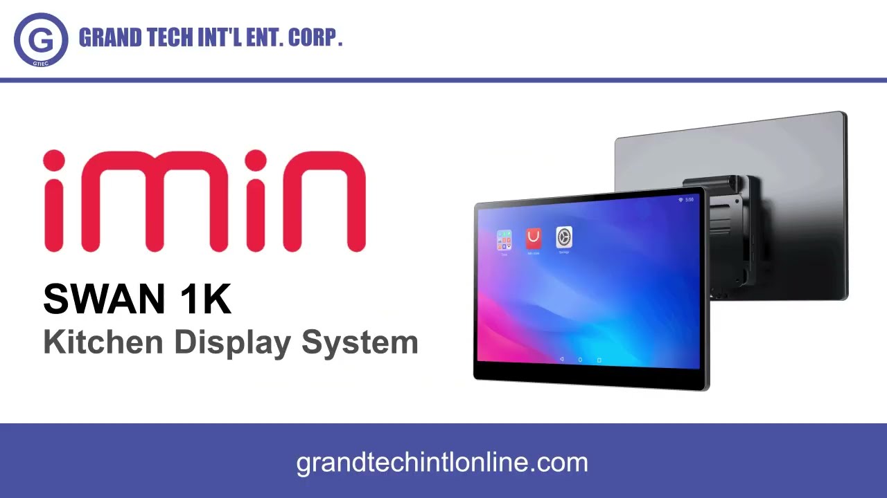 IMIN SWAN 1K KITCHEN DISPLAY SYSTEM - YouTube