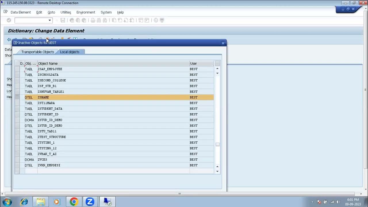 Ztable creation(How to create Ztable using SAP ABAP) - YouTube