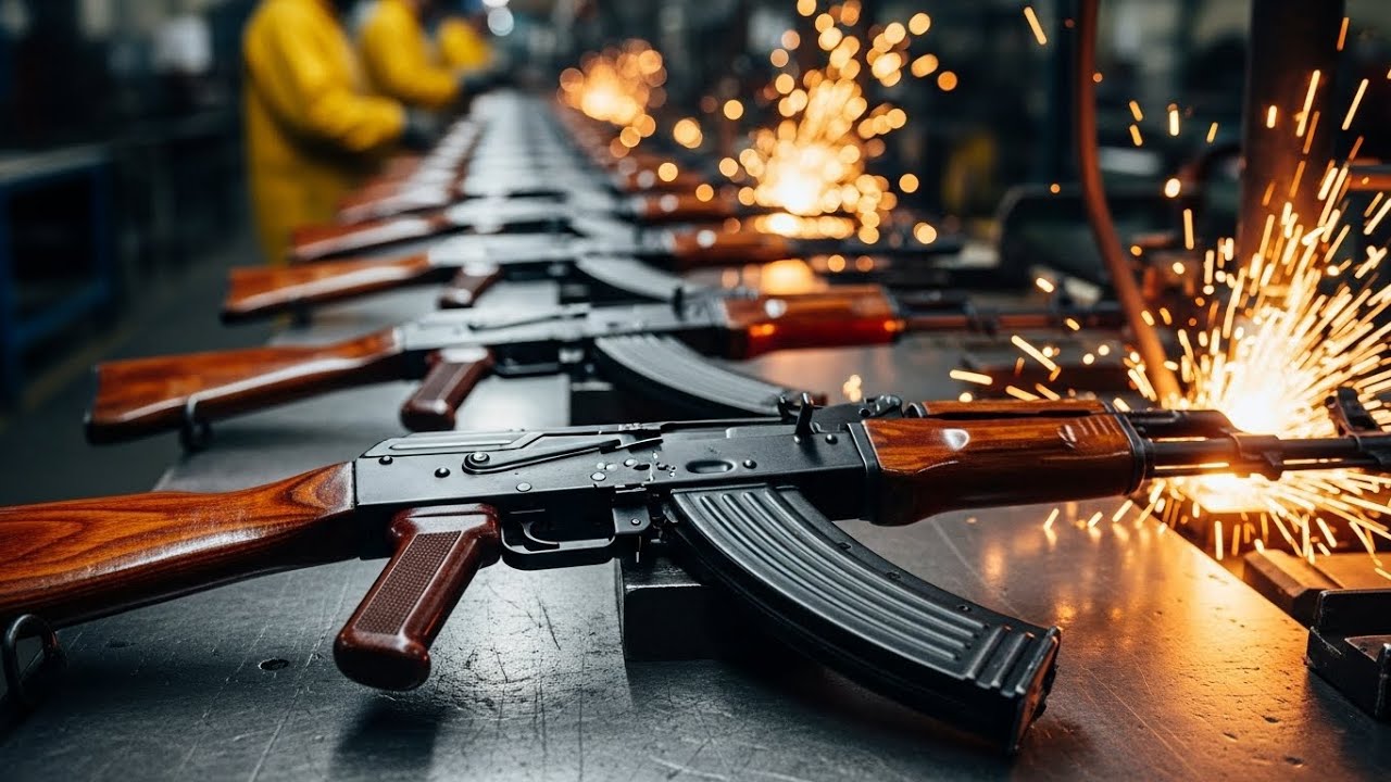 How the Legendary AK-47 Is Built From Scratch (Full Factory Process ...