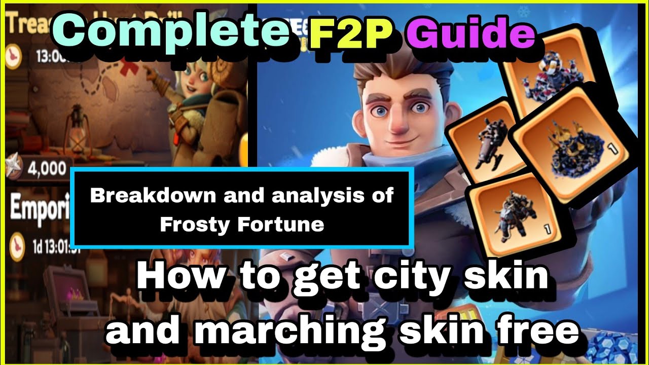 How to get Free City skin and Marching skin - Whiteout Survival ...