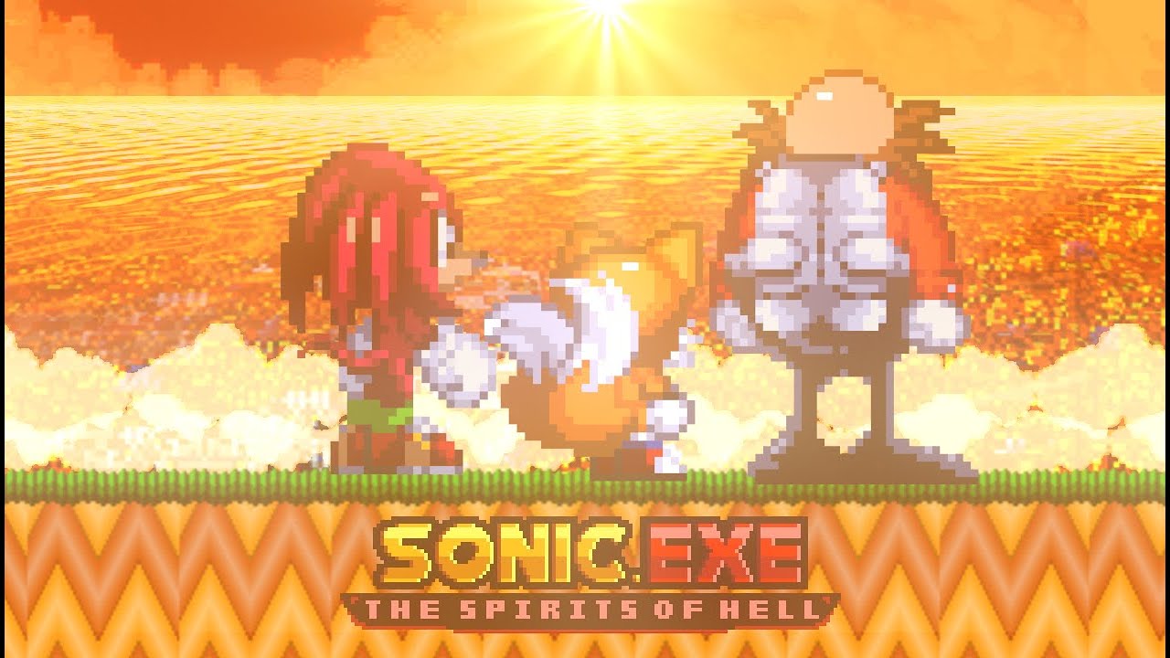 Sonic.Exe The Spirits of Hell(Round 1-All Endings) - YouTube