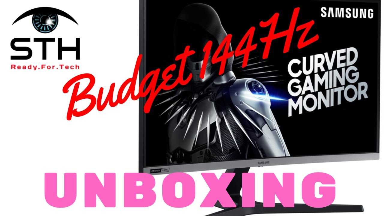 Samsung 24" Gaming Monitor C24RG50 16:9 144Hz Curved FreeSync LED 24 ...