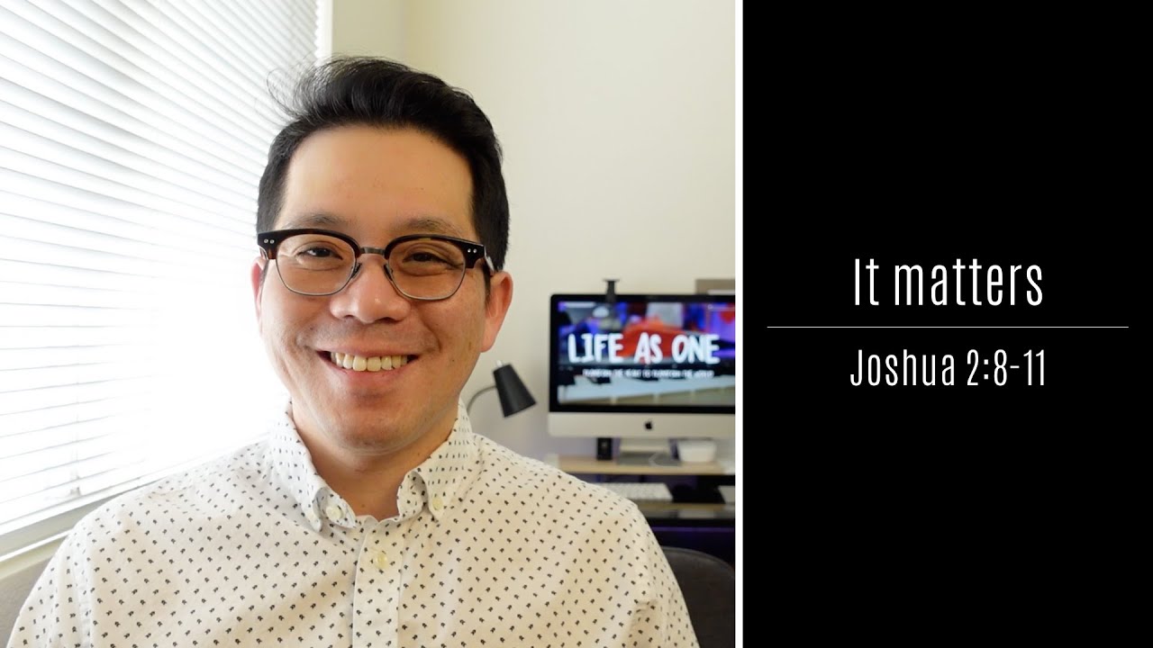 "It matters" with Pastor JP - YouTube