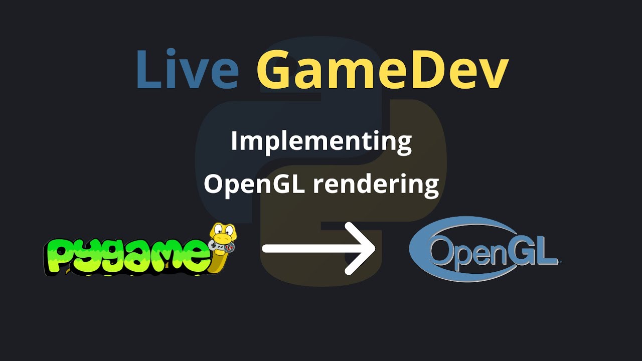 Making a game live in Python with Pygame #5 - YouTube