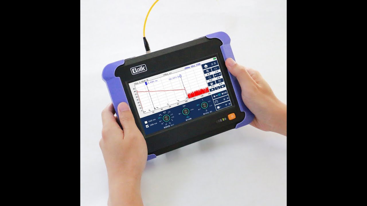 Eloik New OTDR ALK-7000 Series Video - YouTube