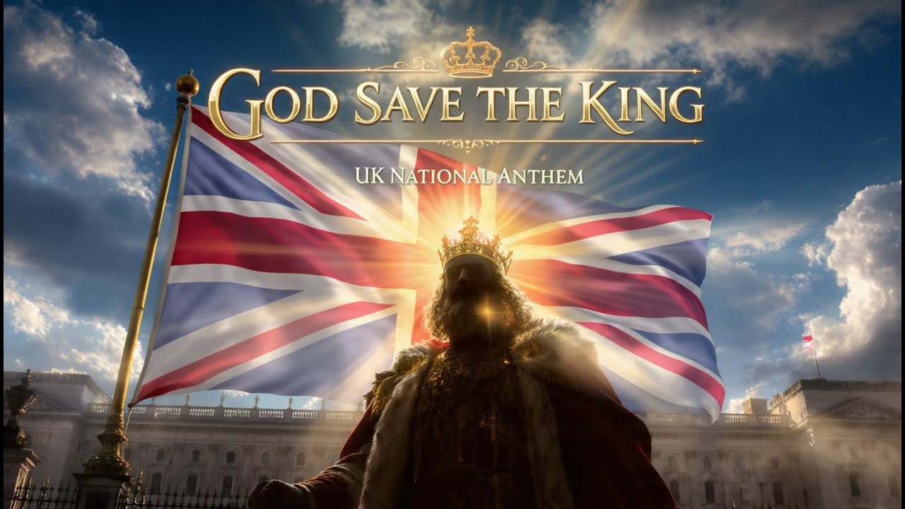 GOD SAVE THE KING 🇬🇧 | United Kingdom National Anthem | Anthem of ...