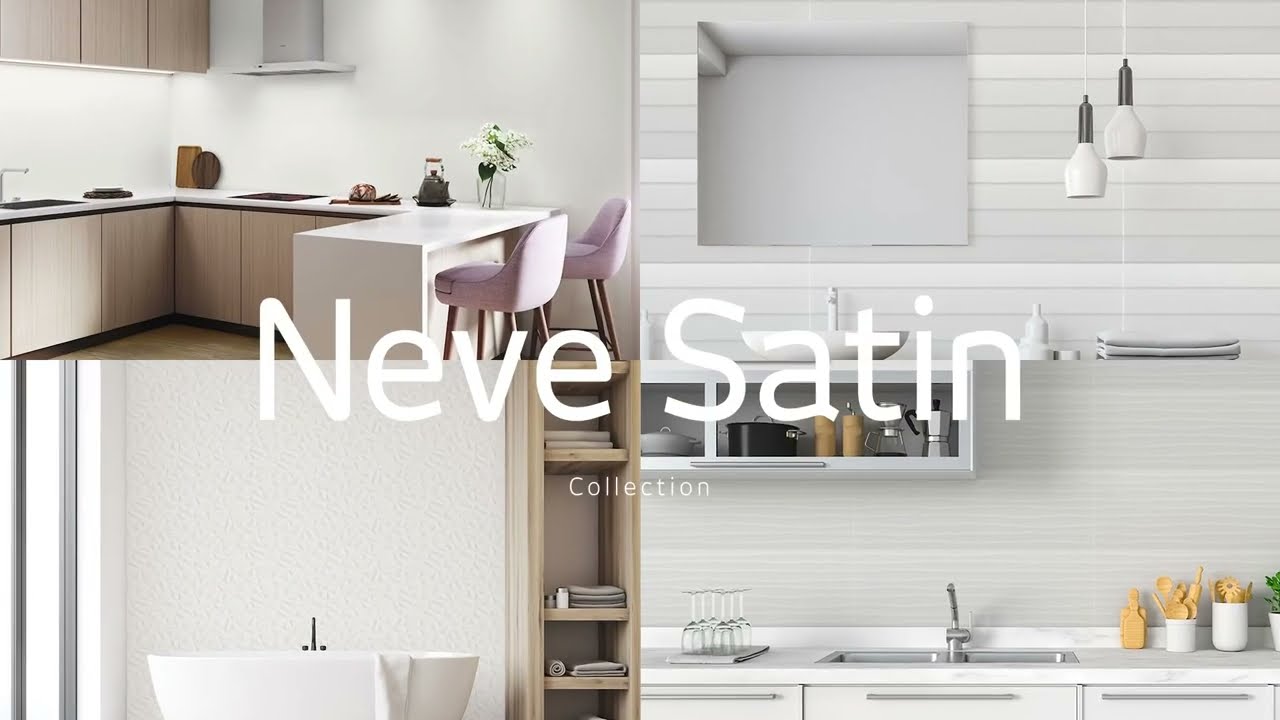 Neve Satin Wall Tile Collection - YouTube