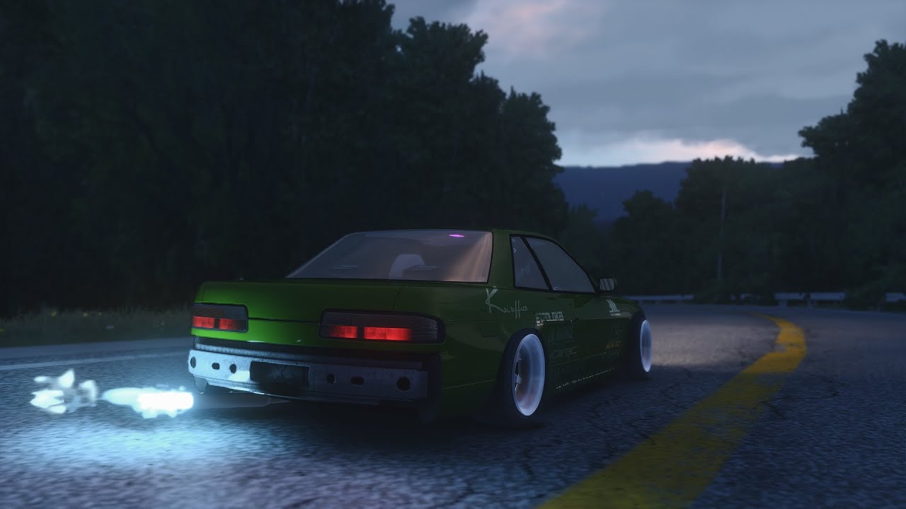 Assetto Corsa - evening touge practice @Akagi Mount | Replay - YouTube