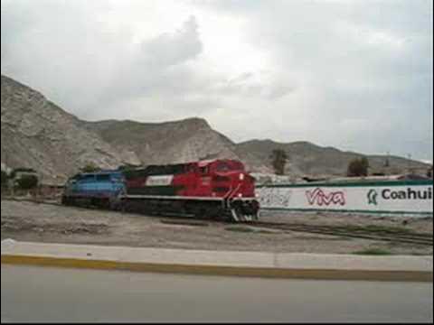 FXE 3155 y FXE 4603 en " Y " del patio principal en Torreón - YouTube