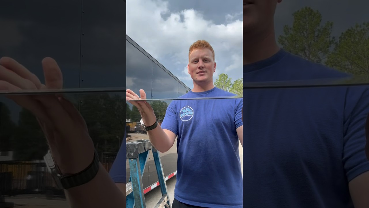 Discover PolyCor Siding for Enclosed Cargo Trailers! - YouTube