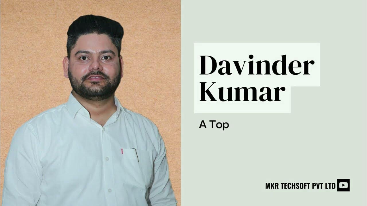 A Top-Rated WordPress Website Designer & Developer | Davinder Kumar - YouTube