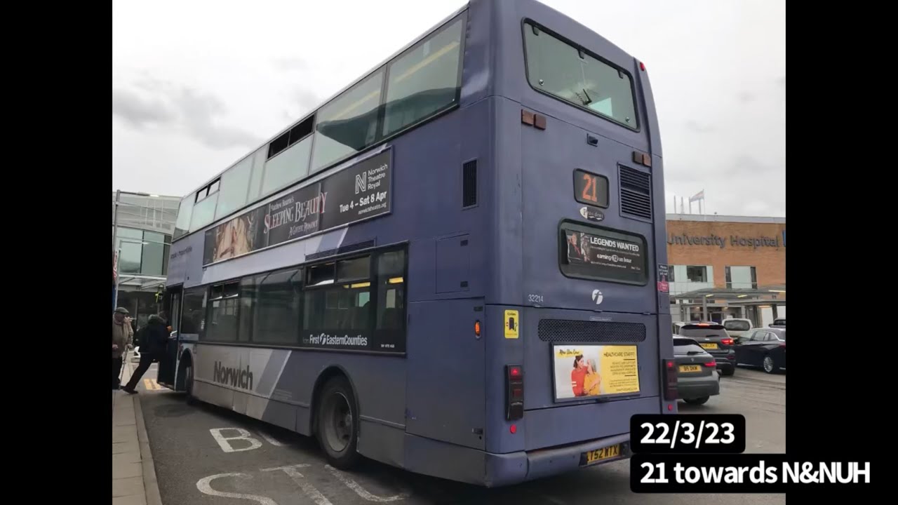 First Eastern Counties: Plaxton President Volvo B7TL D7C 7.3L/ZF LT52 ...