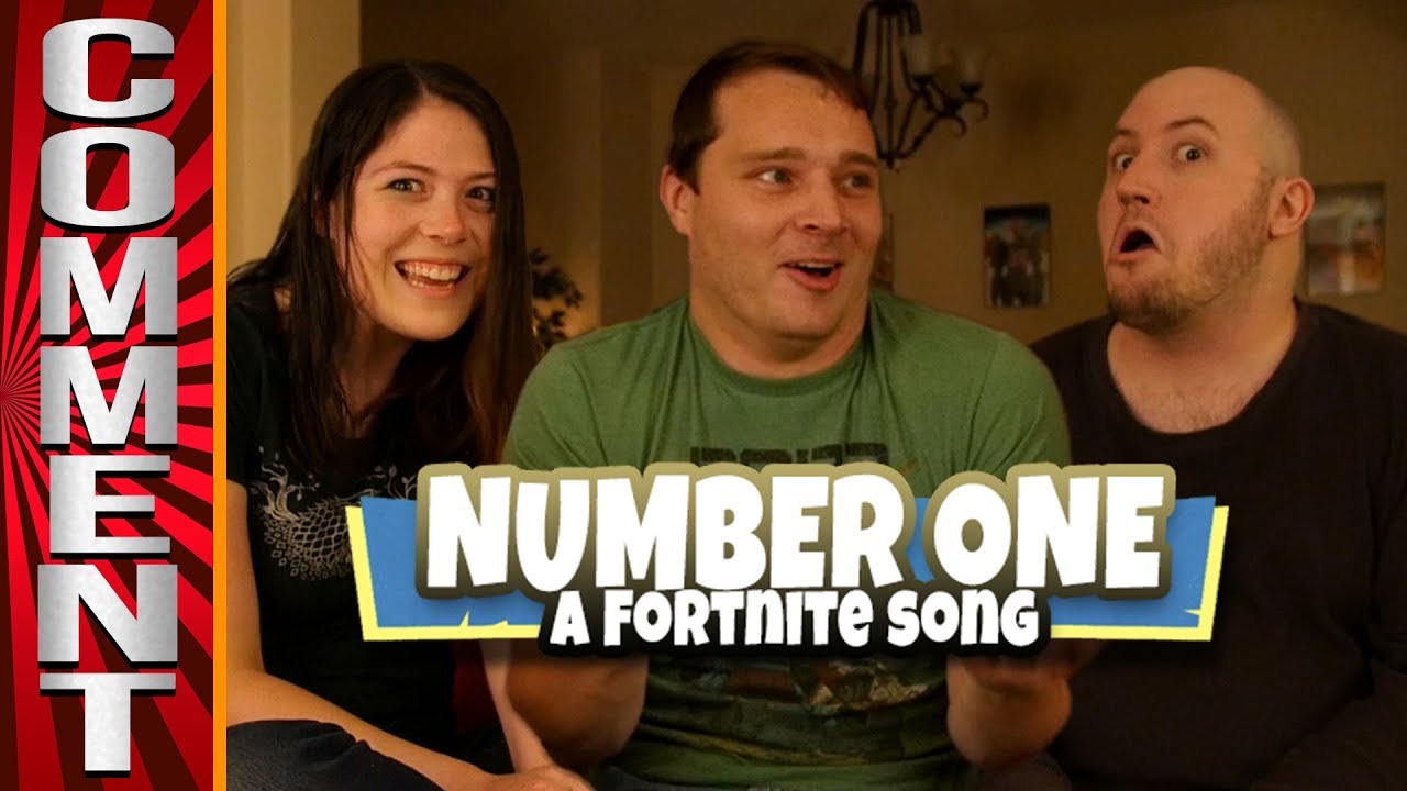 Comments from NUMBER ONE: A FORTNITE SONG - YouTube