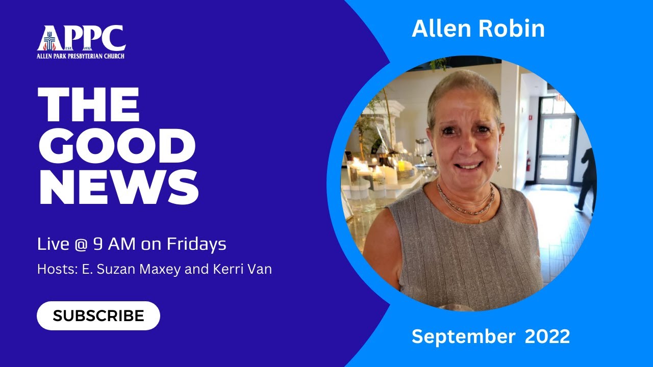 The Good News - Robin Allen Interview - YouTube