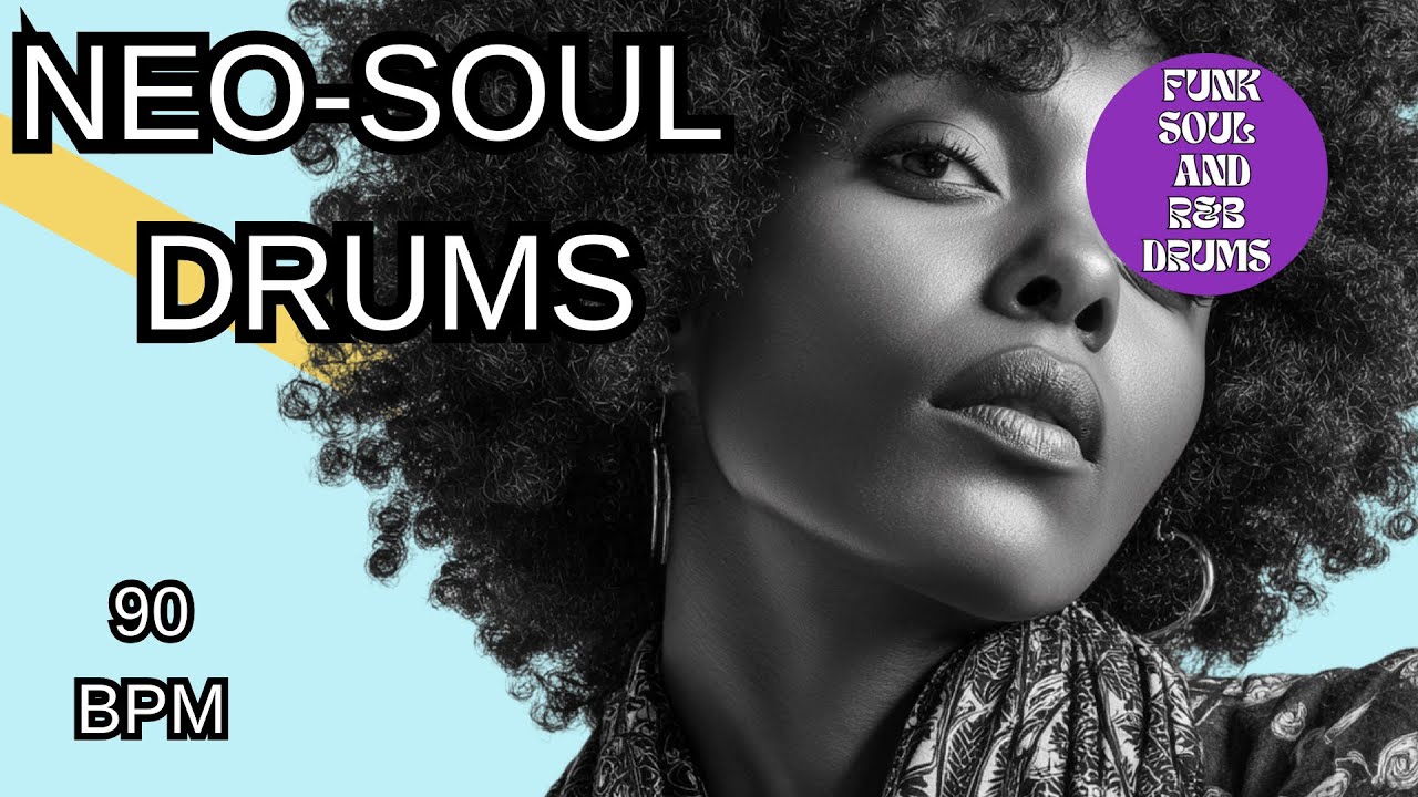 90 BPM Funk Drum Loop – Smooth Pocket Groove - YouTube