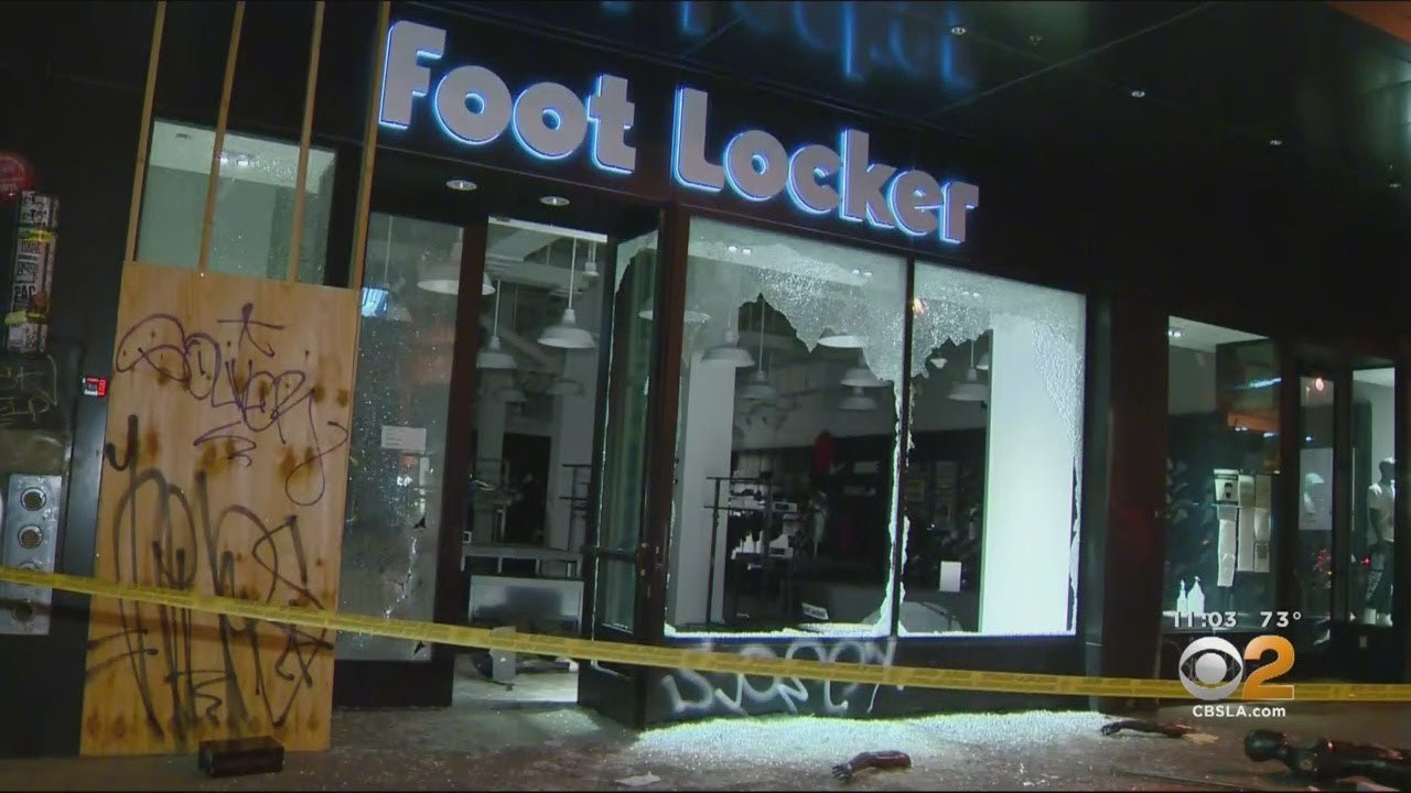 Downtown LA Foot Locker, Other Stores Looted, Multiple Arrests After ...