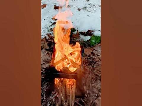 Щепочница в походе.#Простотуристы - YouTube