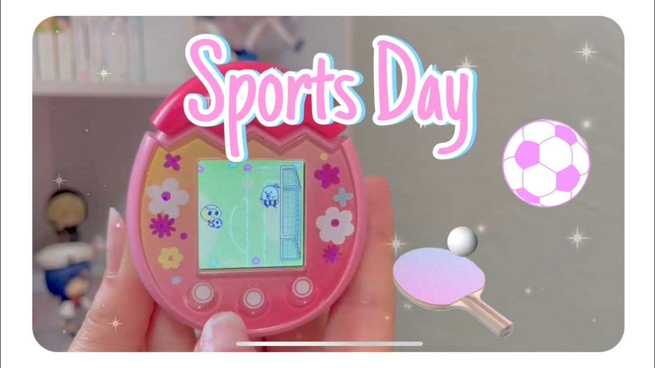 How to Tamagotchi Pix~ Arcade Games | Sports Day - YouTube