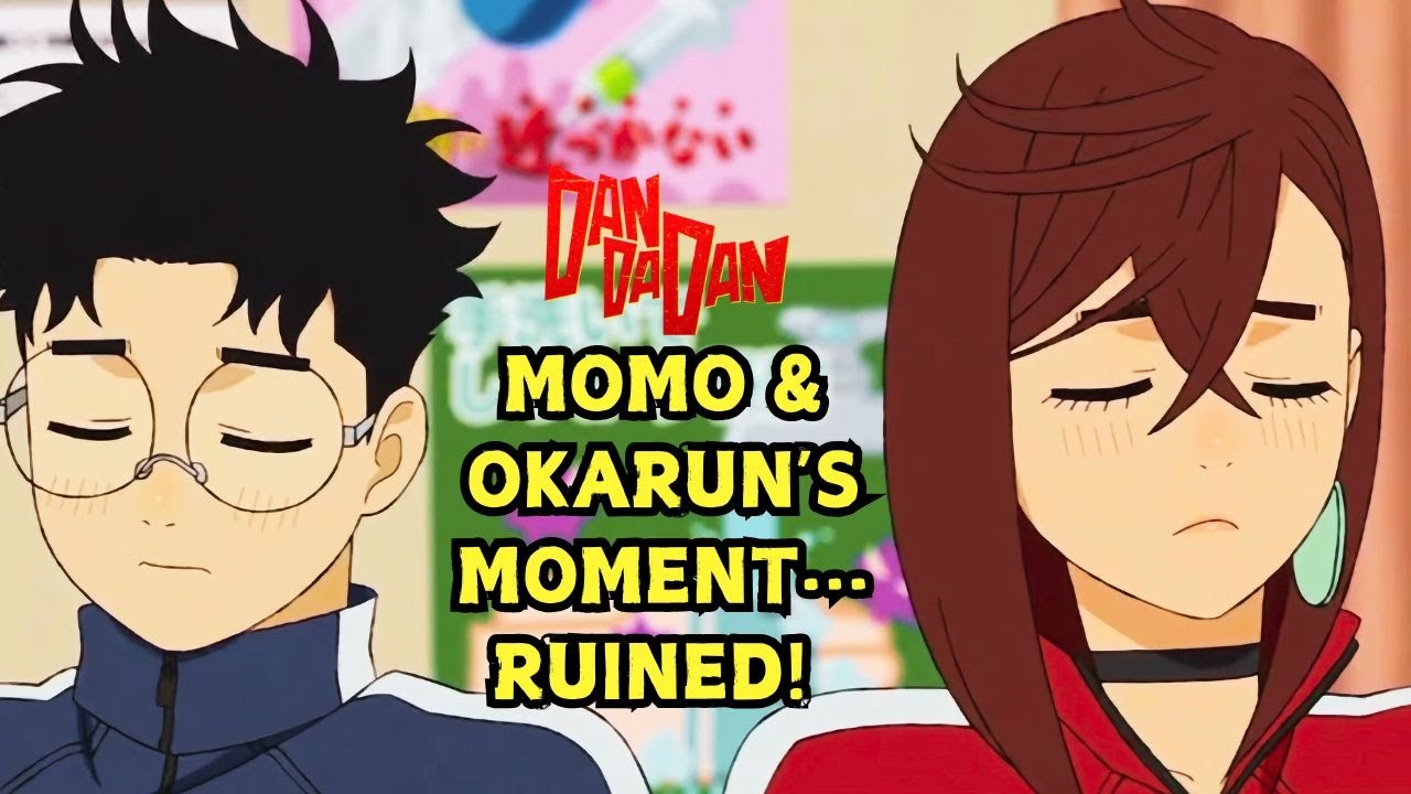 🔥 DanDaDan😳 Momo and Okarun’s Shy Moment Interrupted by Friends! # ...