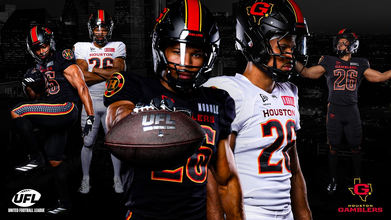 2026 Houston Gamblers Uniforms - YouTube
