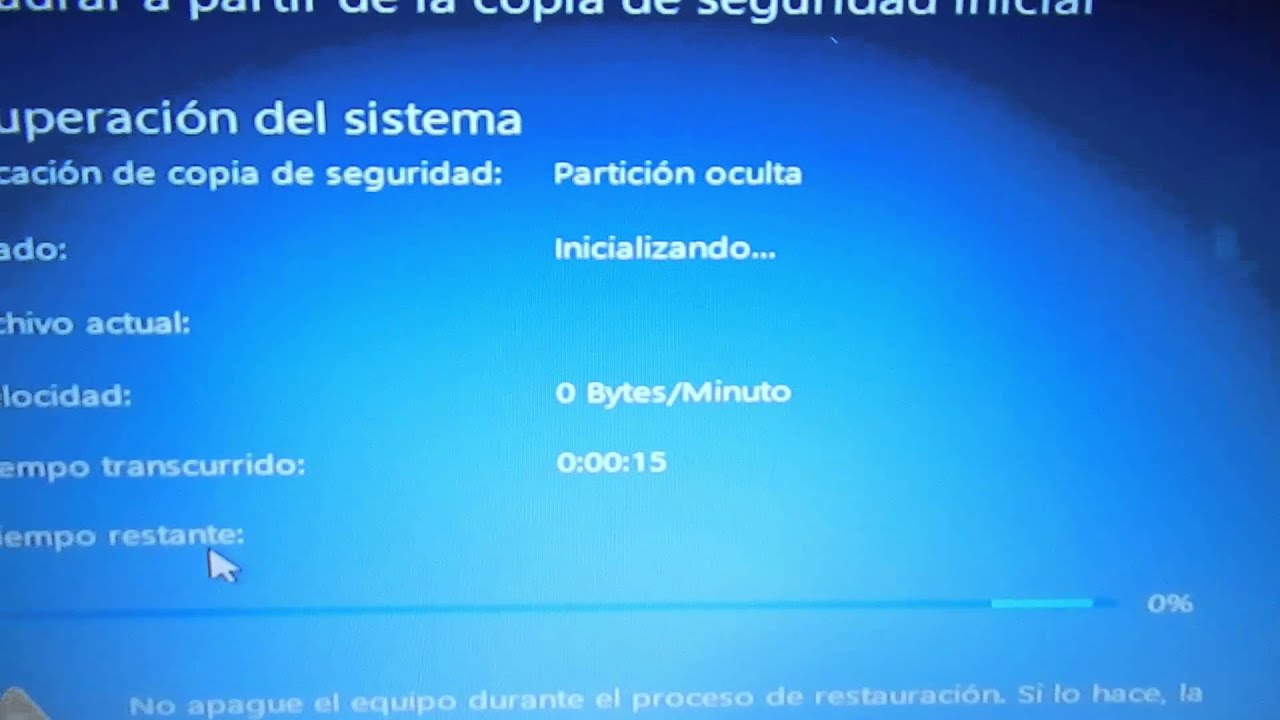 Restaurar De Fabrica Laptops Lenovo Youtube
