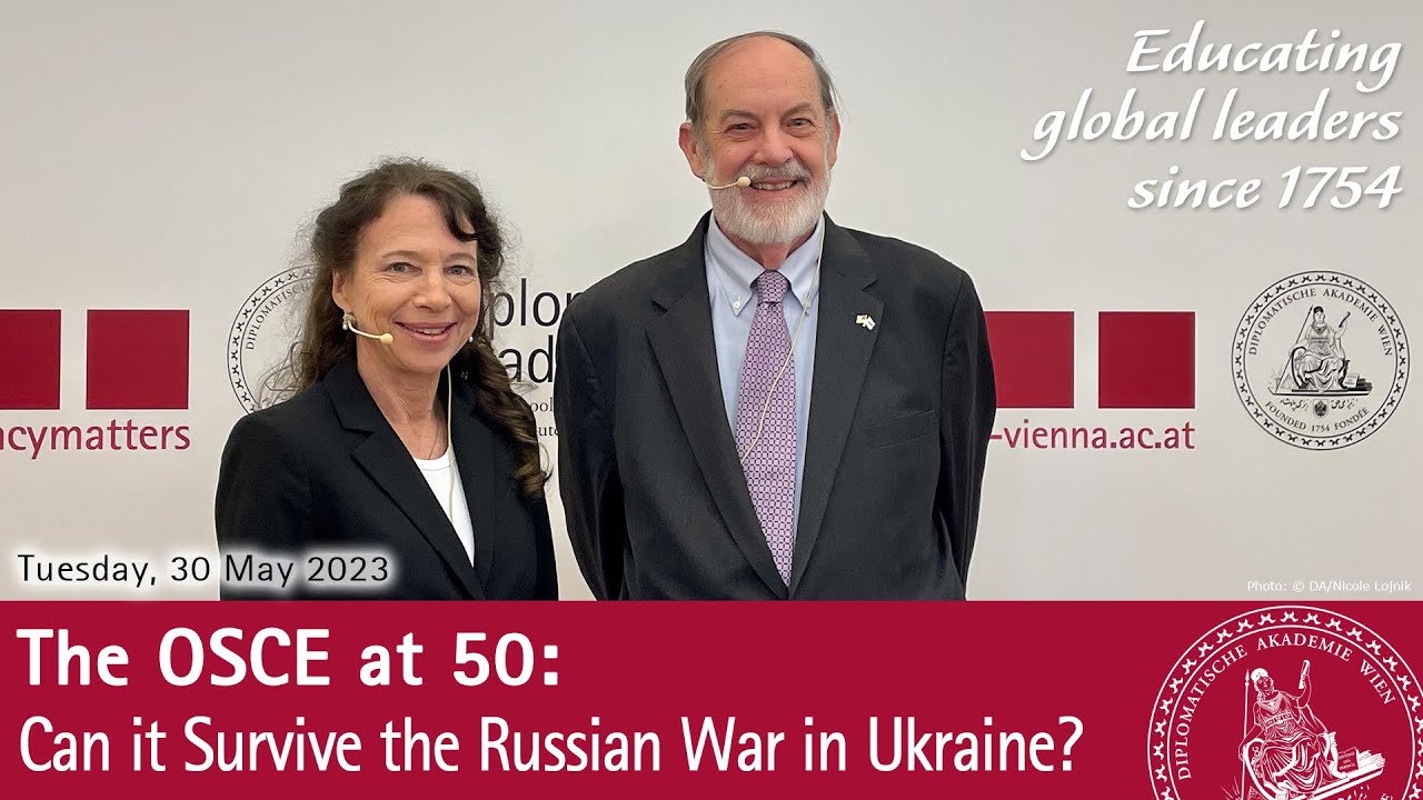 The OSCE at 50: Can it Survive the Russian War in Ukraine? - YouTube