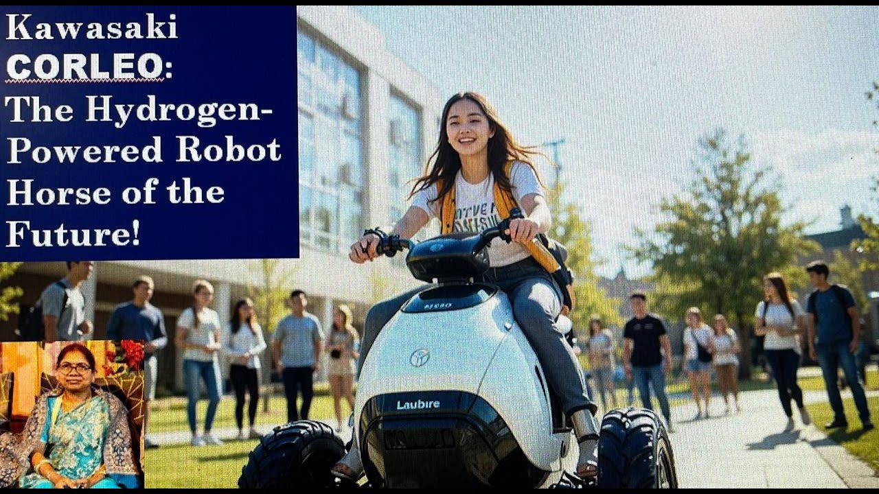 “Kawasaki CORLEO: The Hydrogen-Powered Robot Horse of the Future!” # ...