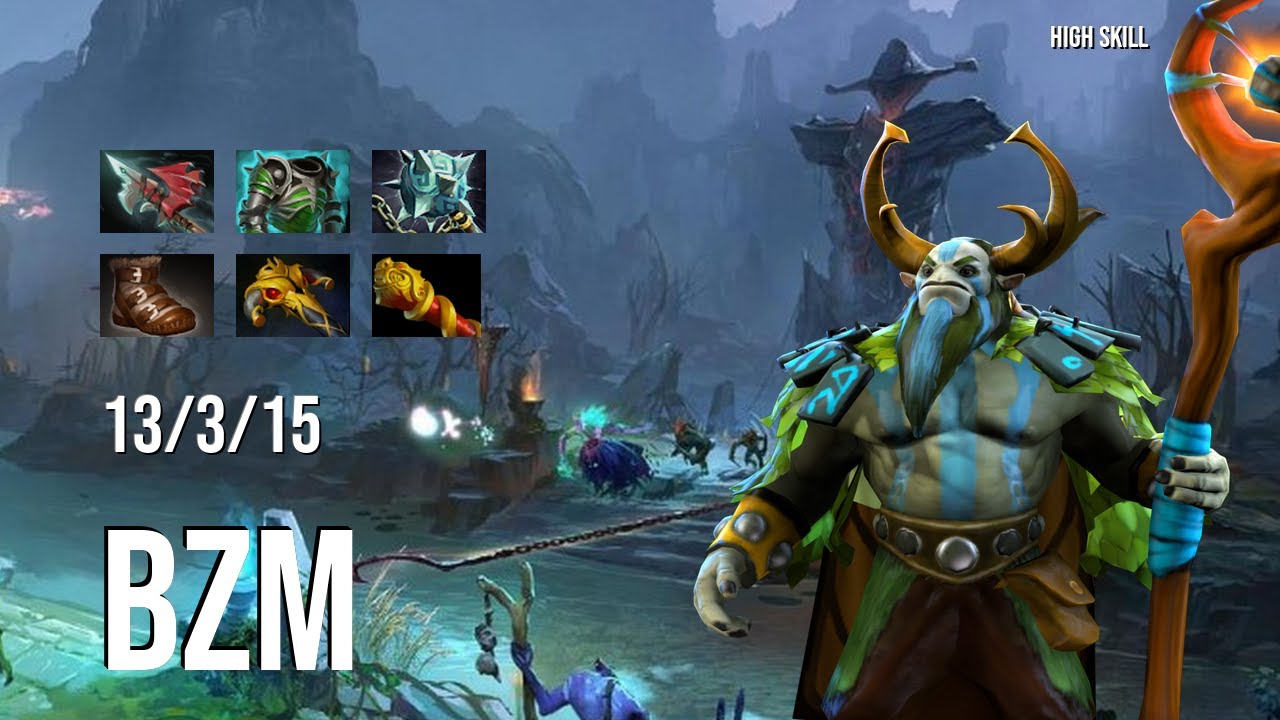 Dota 2 Pro Gameplay bzm Nature's Prophet 13 3 15 High Skill Dota 2 ...