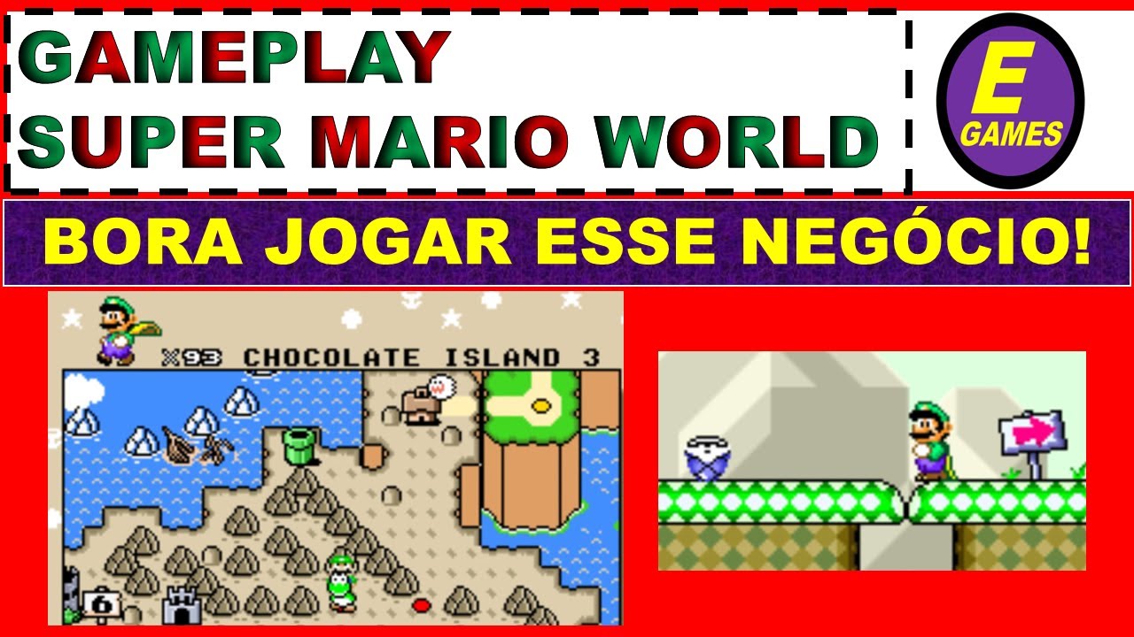 Gameplay Super Mario World - Chocolate Island 3. - YouTube