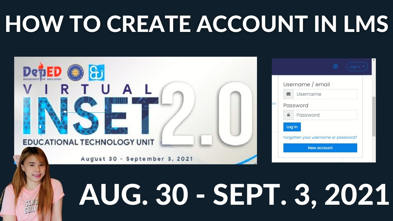 HOW TO ENROLL IN DEPED VIRTUAL INSET 2.0? | HOW TO CREATE ACCOUNT IN ...