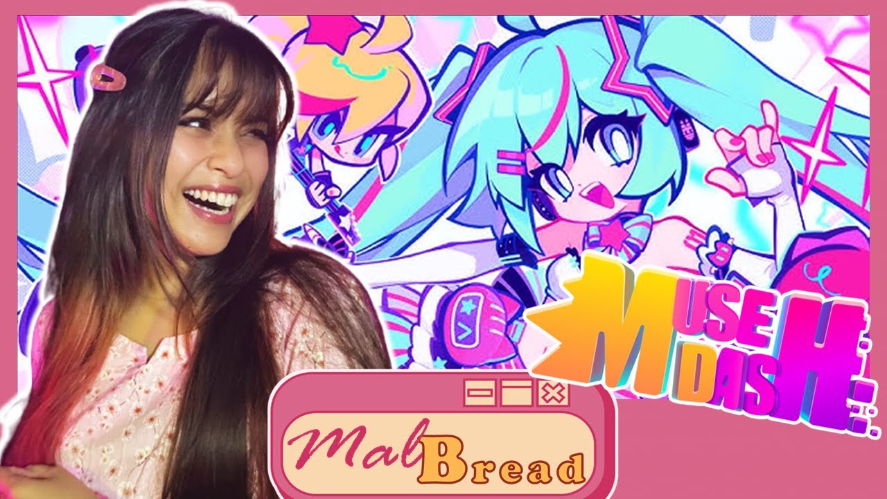 First Time Trying Out HATSUNE MIKU songs on MUSE DASE! 🍞 MALBREAD VOD ...