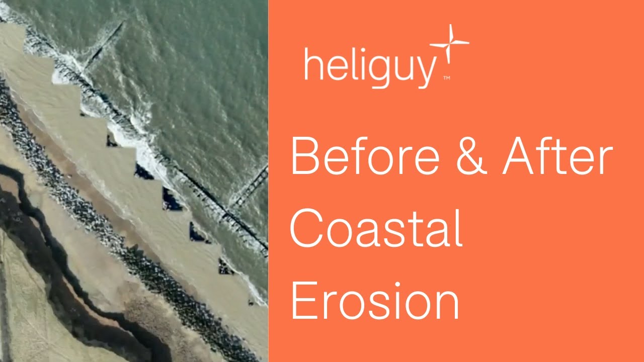 Managing Coastal Realignment with Drones: Before & After Images of ...