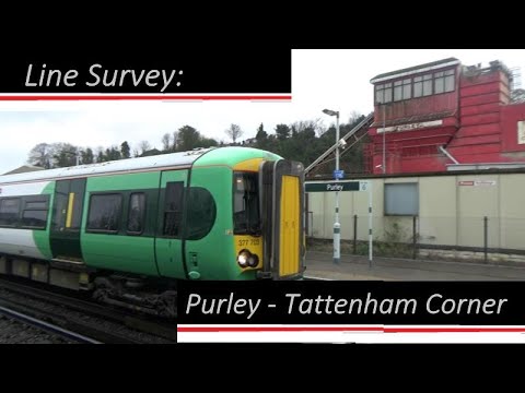 Purley to Tattenham Corner (Line Survey) - YouTube