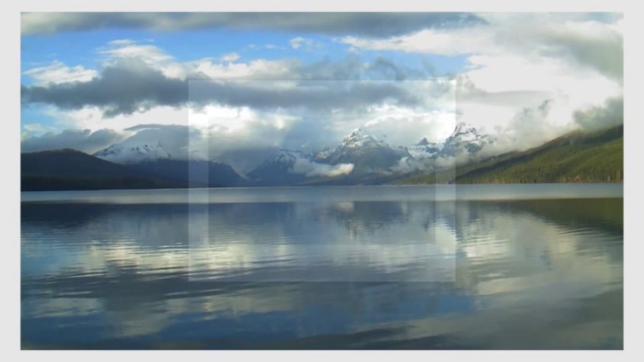 Spring National Parks Lake McDonald Subtle Moments To Chopin - YouTube