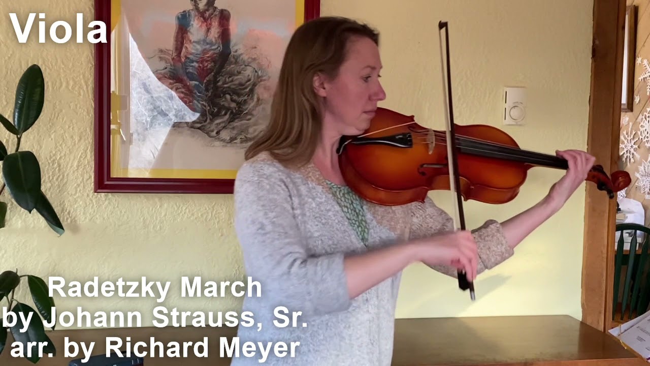 Radetzky March - Viola Part - YouTube