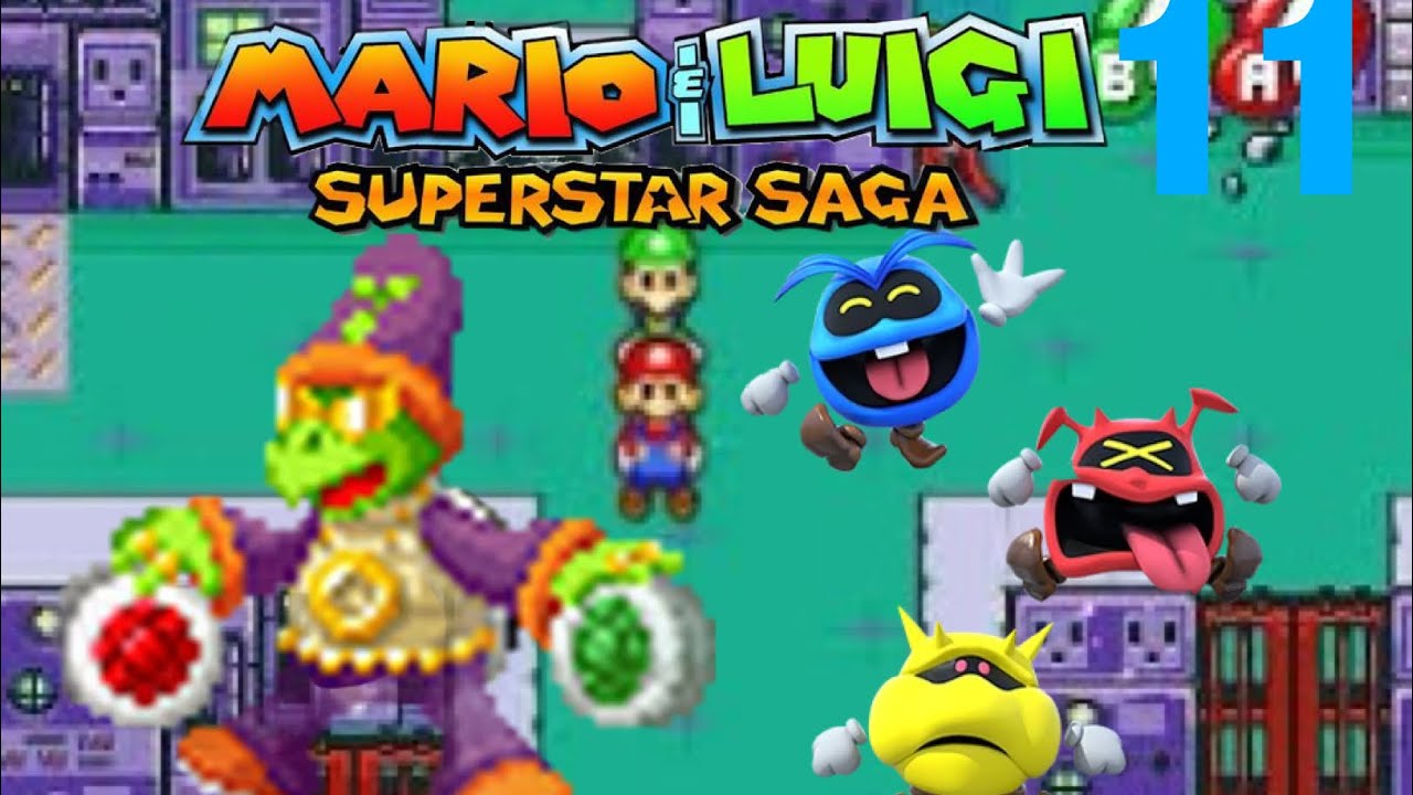 Mario Luigi superstar saga (part 11) new enemies everywhere - YouTube