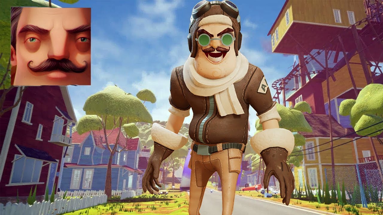 Hello Neighbor - My New Neighbor Aviator (Secret Neighbor) Act 2 Door ...