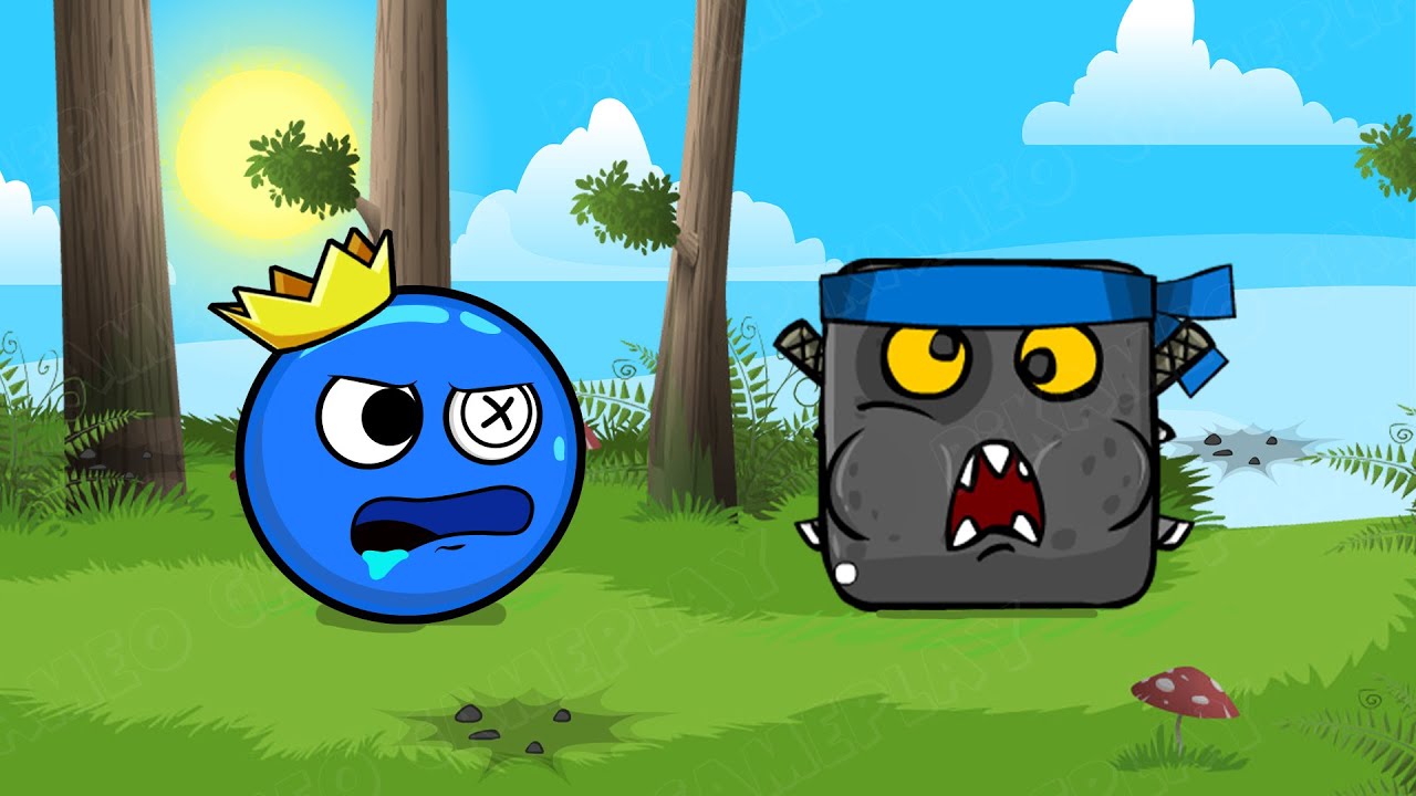 Red Ball 4 | Rainbow Friends Ball Vs Ninja Boss - YouTube