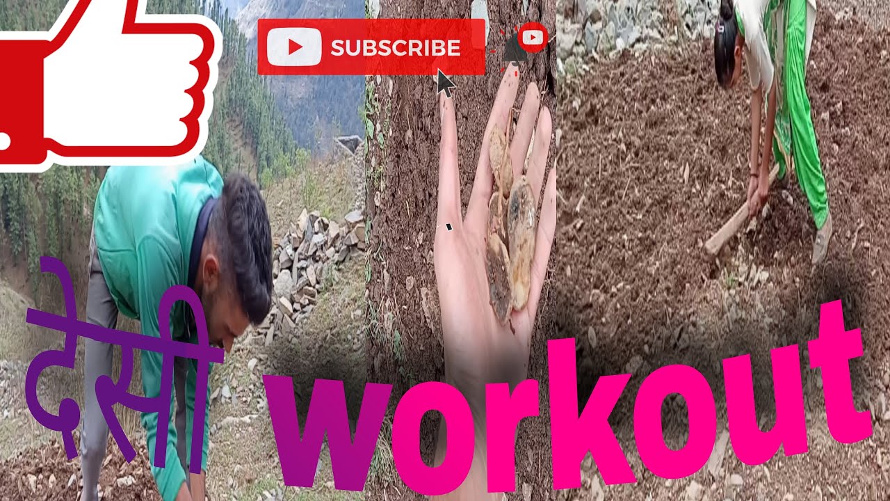 desi workout 😲//very hard work//my village badgram//Bharmouri Vlogers ...