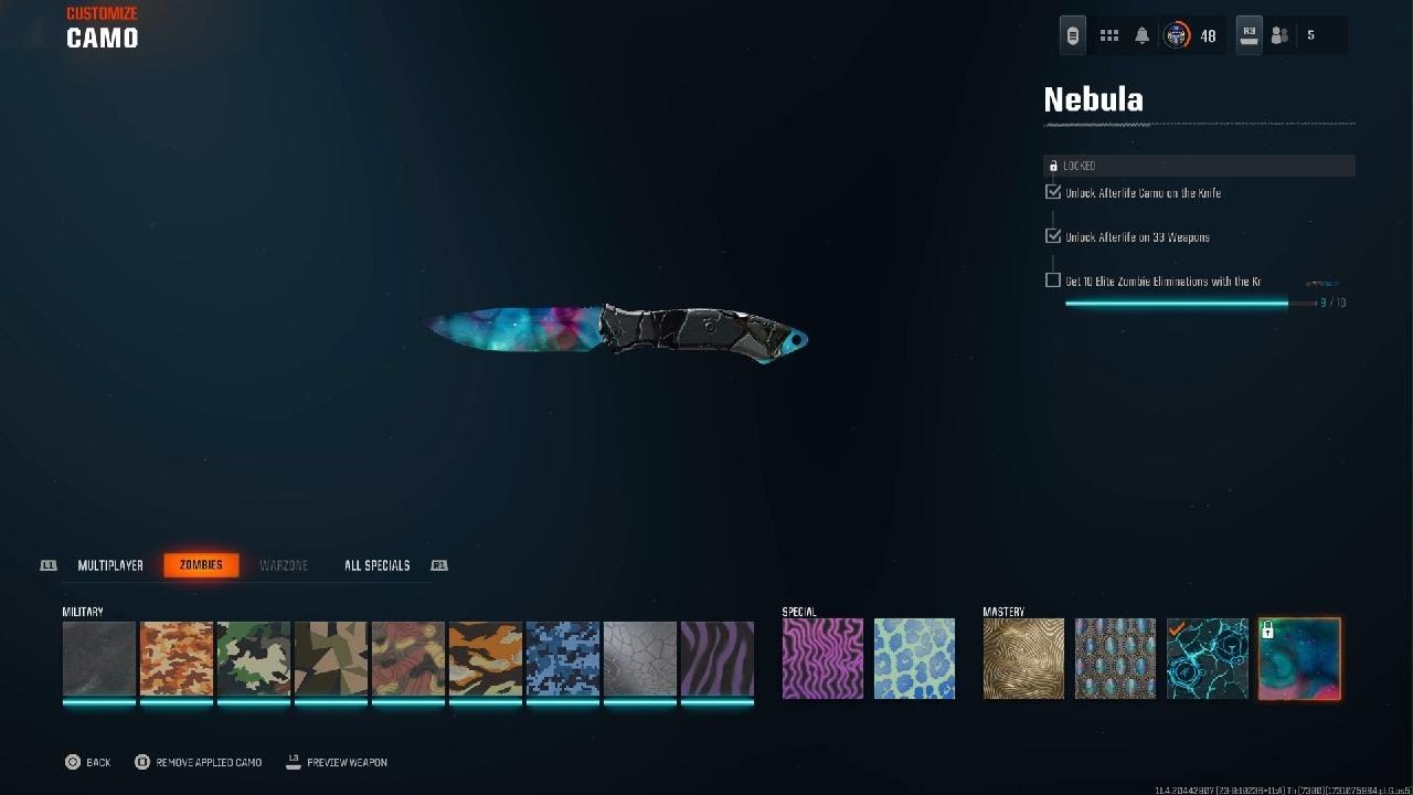 Easy 20 Elite Eliminations by Round 22-25 | BO6 Zombies | Nebula grind ...