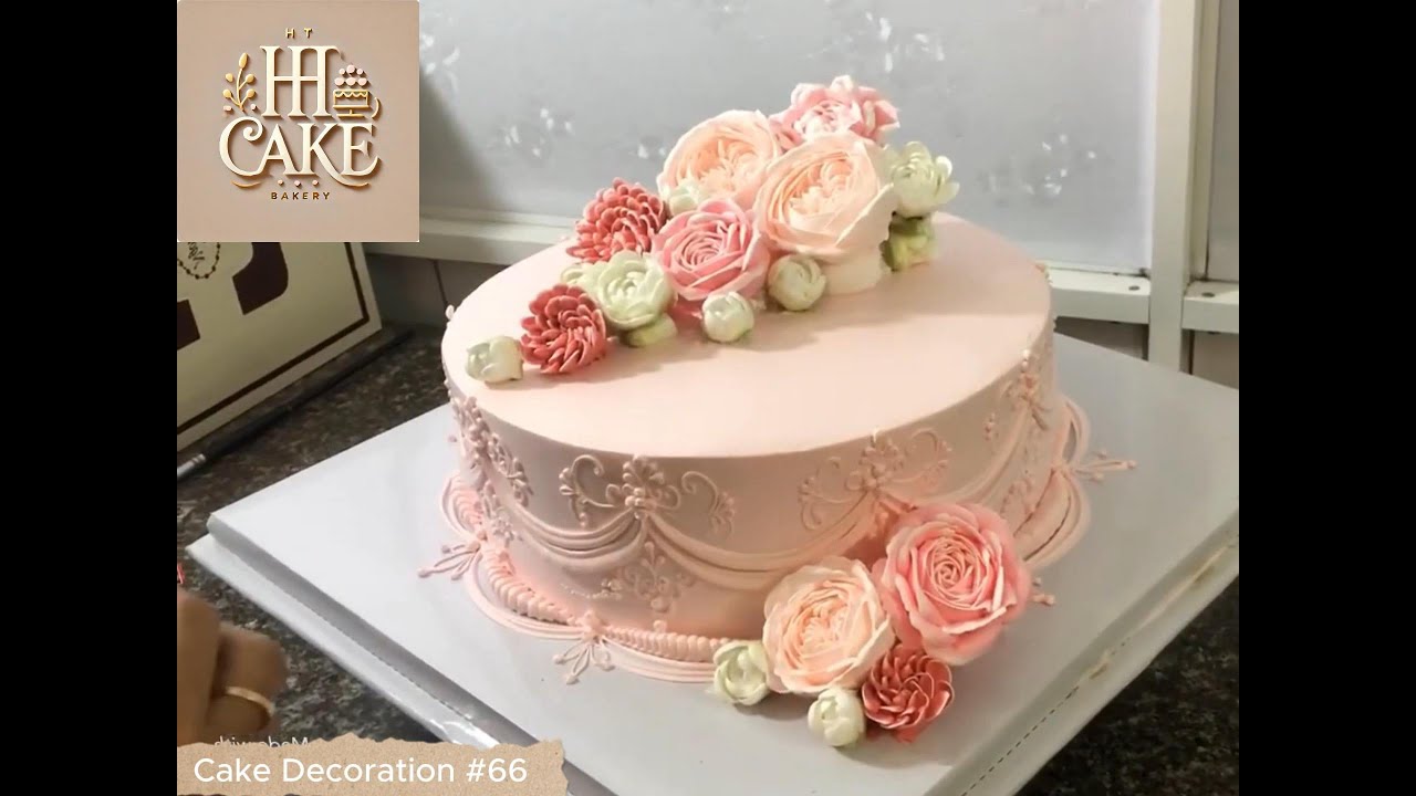 Artistic Floral Cake Decorating – From Basic to Advanced 🍰/Cake ...