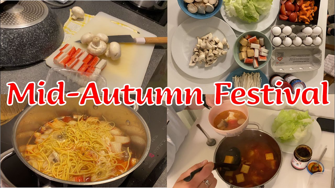Simple Mid-Autumn Festival Celebration in Denmark 独在异乡简单地庆祝中秋节 - YouTube