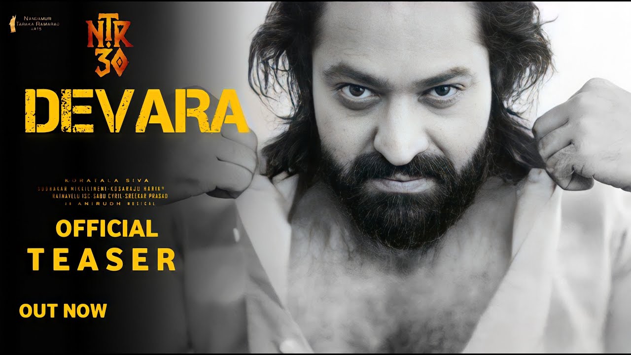 Devara- NTR 30 Official Teaser| KoratalaSiva, Anirudh, NTR, Jahnvi ...