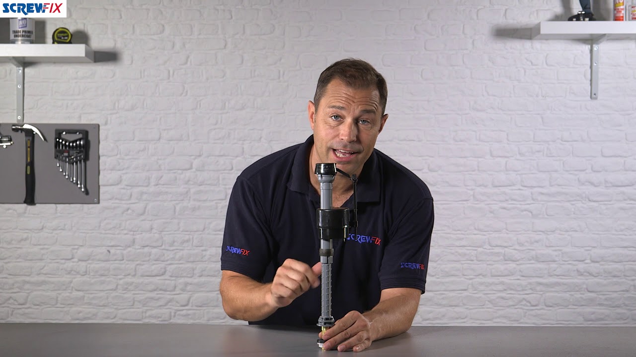 Fluidmaster Bottom-Entry Brass Shank Fill Valve ½" | Screwfix - YouTube