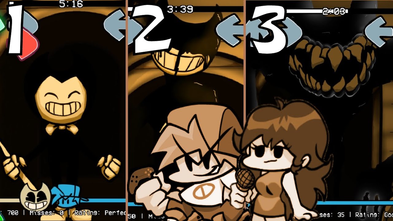 FNF: VS BENDY Friday Night Funkin' – mods - YouTube