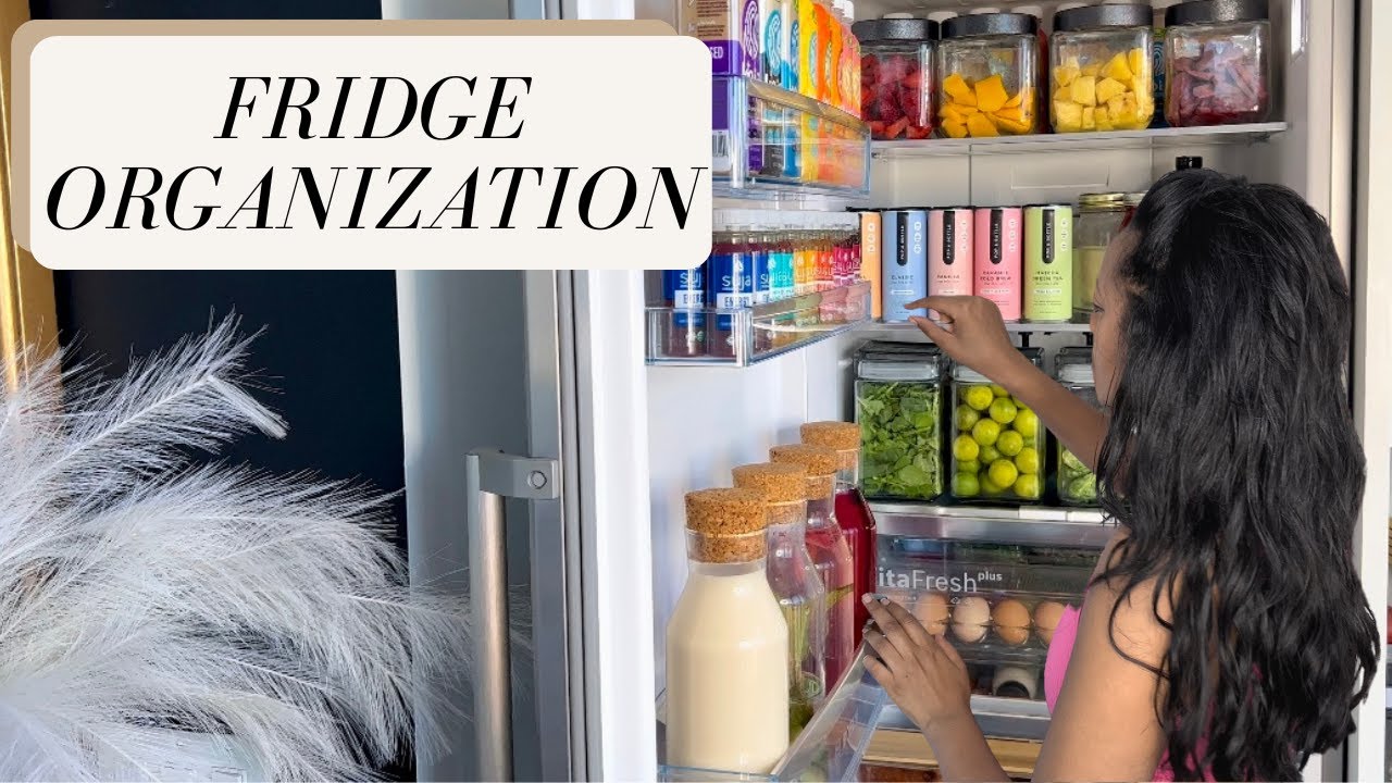 FRIDGE ORGANIZATION & RESTOCK - YouTube