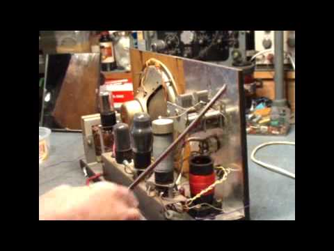 Valve Radio Home constructed - YouTube
