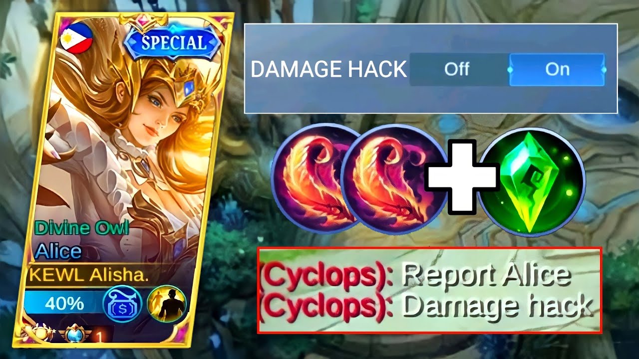 ALICE HACK DAMAGE BUILD!!🔥(MUST TRY!!!) - YouTube